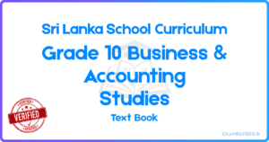 Grade 10 Business & Accounting Studies Text Book – exampapers.lk
